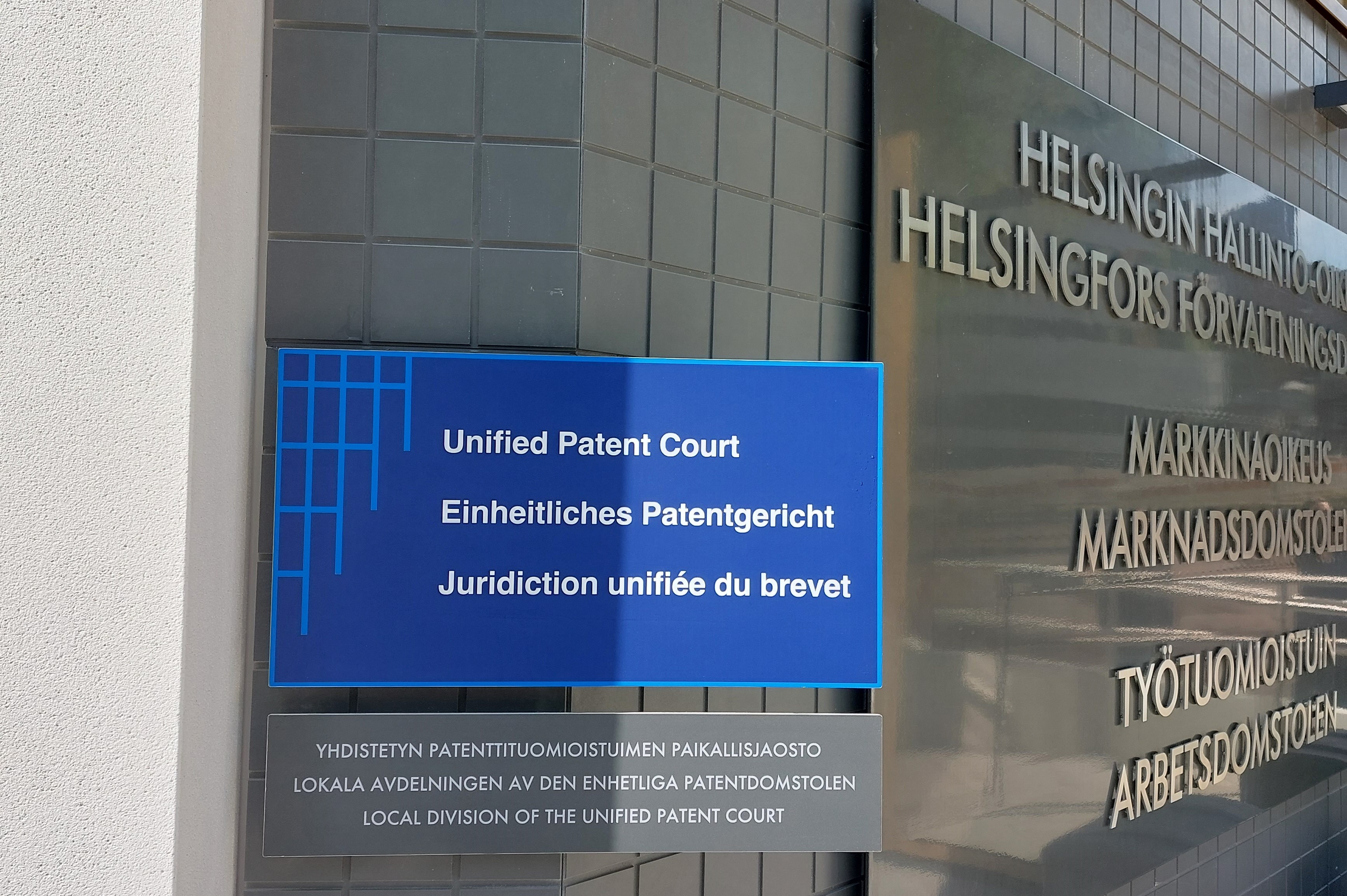 Unified Patent Court and its Local Division in Finland - Tuomioistuinlaitos